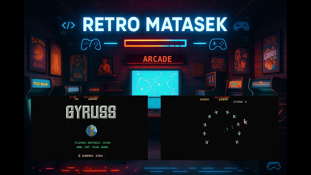 Arcade - Gyruss #1 - YouTube