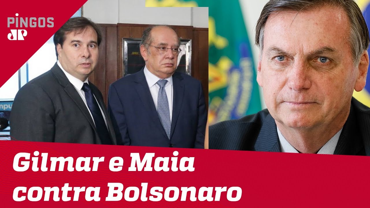 Gilmar e Maia se juntam contra Bolsonaro - YouTube