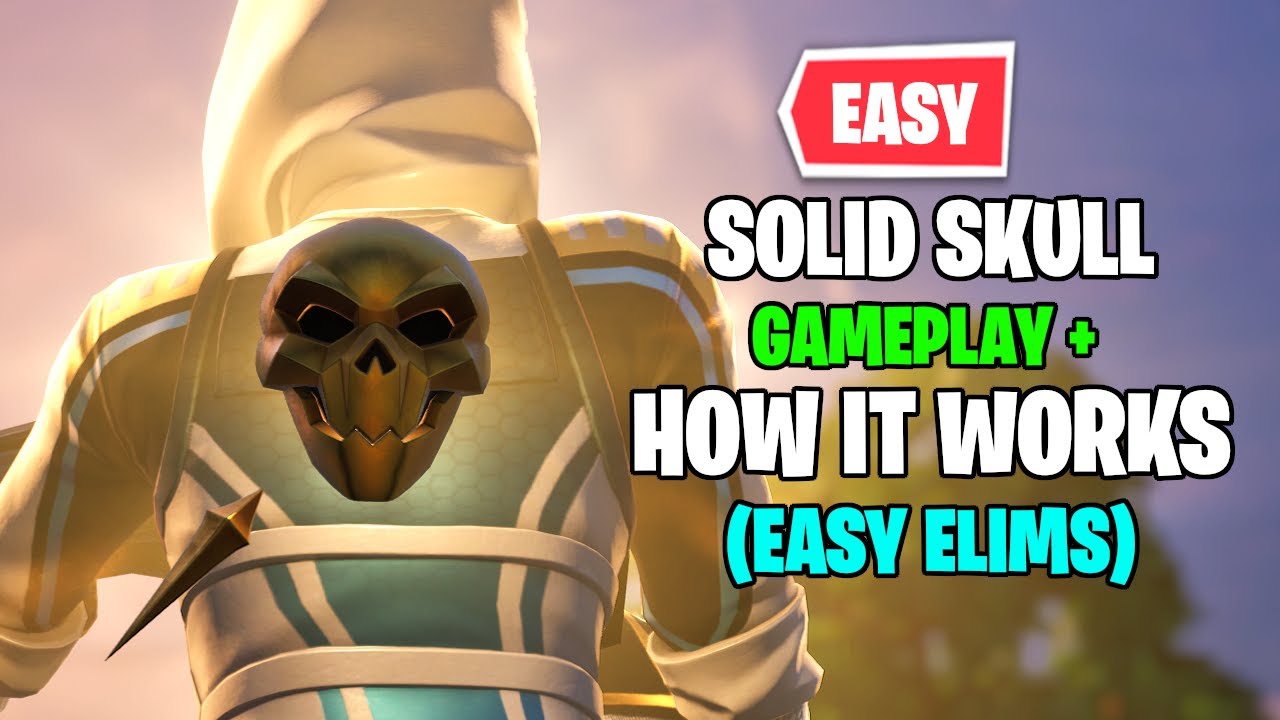 Fortnite SOLID SKULL Gameplay & How it Works (All Styles) - YouTube