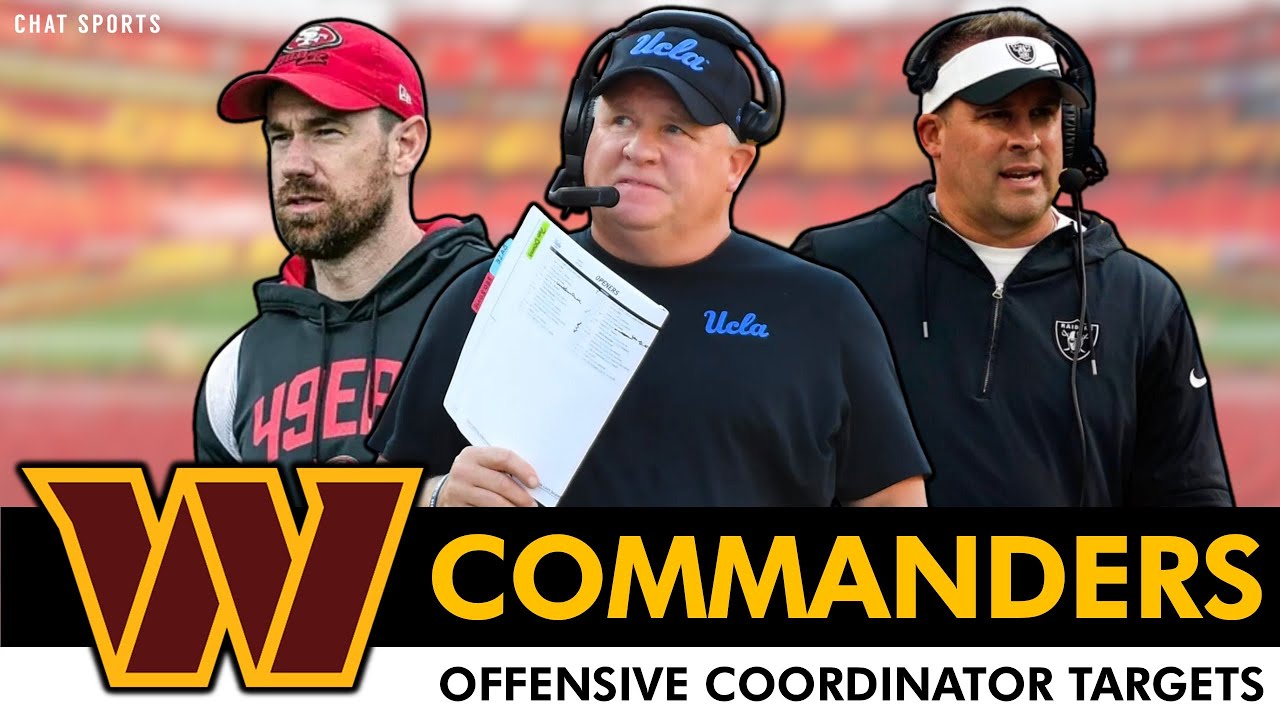 Commanders Offensive Coordinator Candidates After Hiring Dan Quinn Ft ...