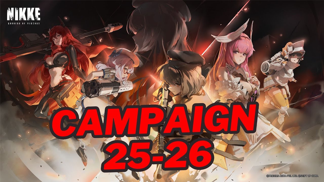 [NIKKE Live] Campaign 25-26 & 1st Anniversary Event - YouTube
