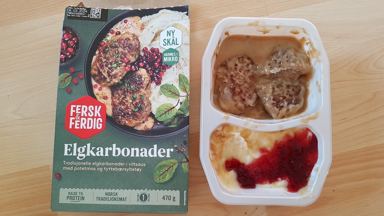 First Price Moose Patties With Mashed Potatoes, Game Sauce And ...