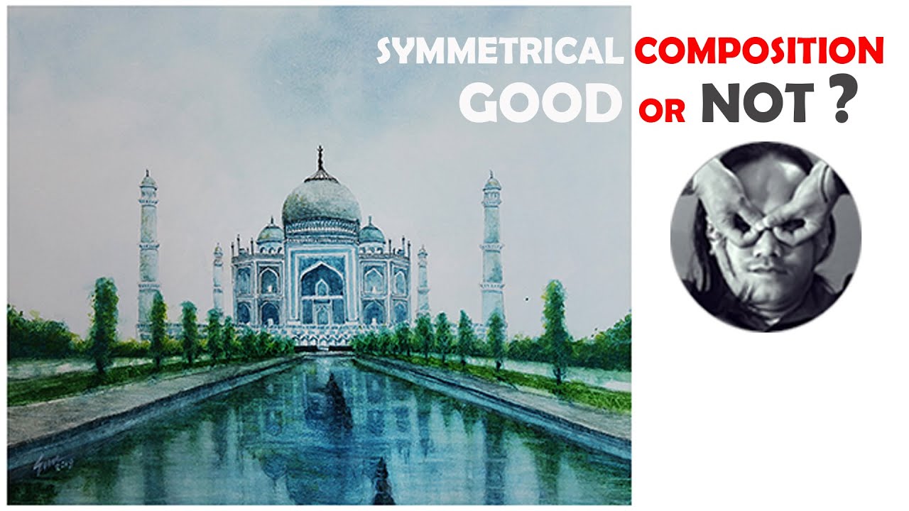 Watercolor Symmetrical Composition: Powerful beauty of harmony - YouTube