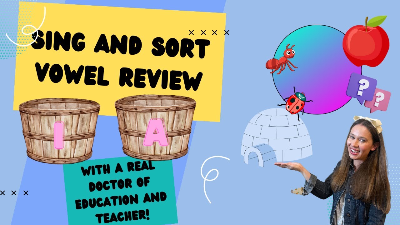 Sing and Sort Short Vowels for Littles and Big Kids! - YouTube