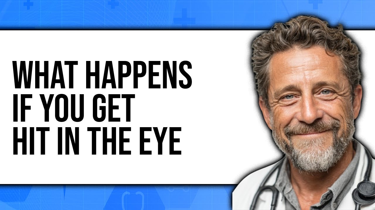 What Happens If You Get Hit in the Eye - YouTube