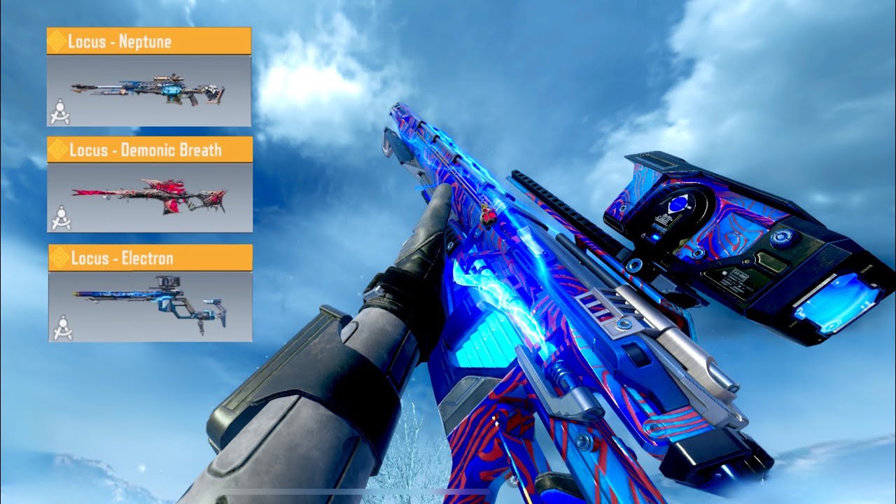 Comparing All of My Legendary Locus In Cod Mobile ( which is the best ...