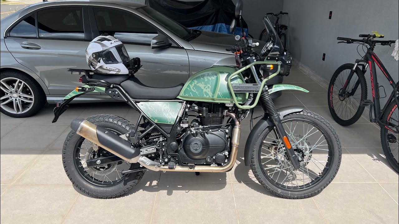 PEGUEI UMA ROYAL ENFIELD HIMALAYAN 400 cc - YouTube