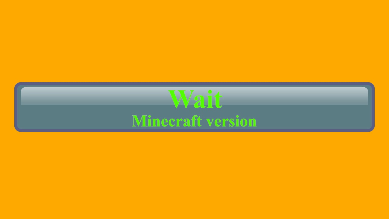 Minecraft Wait - YouTube