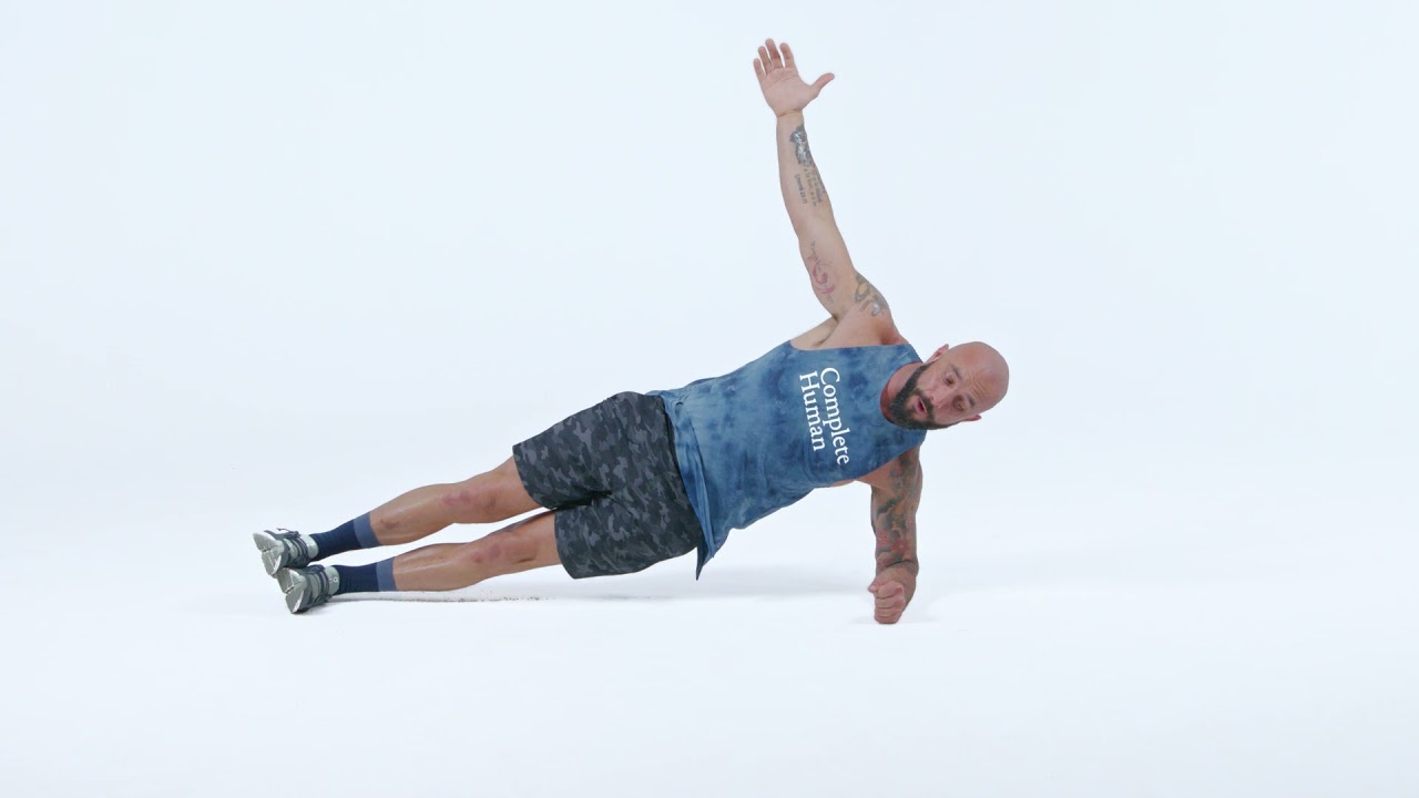 Side Plank Reach Through - YouTube