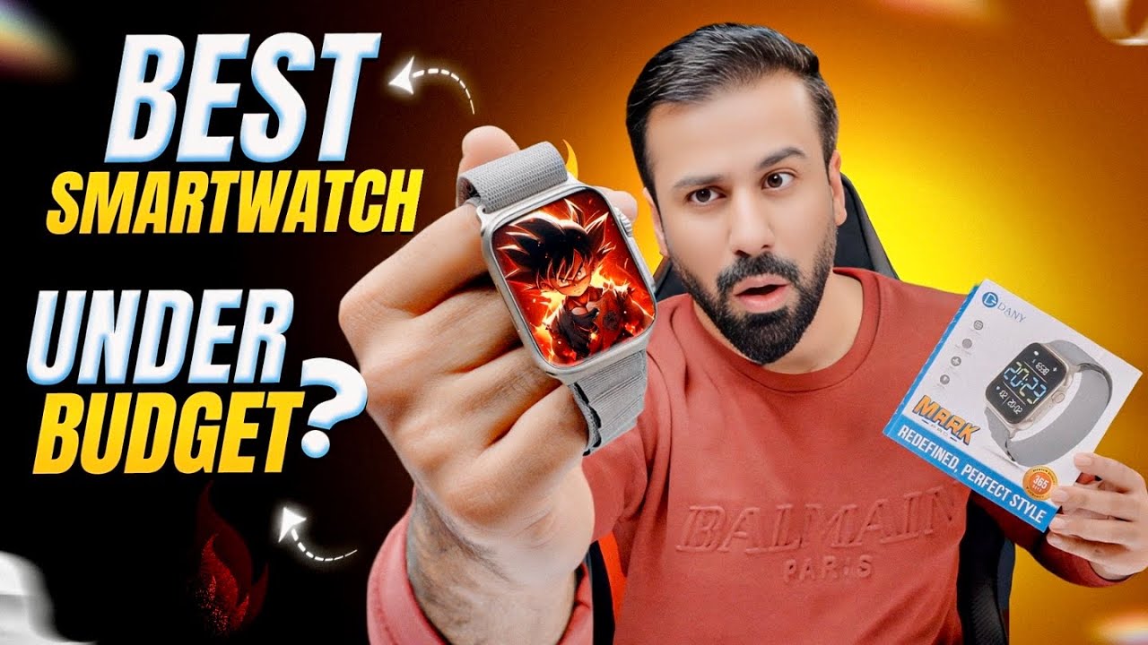 Best Budget Smartwatch With Amazing Features Big Display, FT. Dany Mark Pro Smartwatch - YouTube