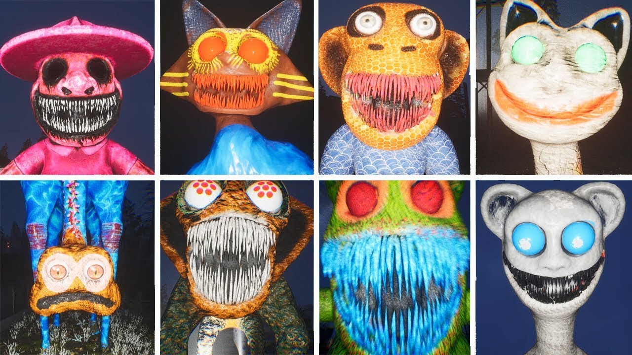 Zoonomaly 1 2 3 Offical Gameplay - All Jumpscares vs All Secret Ending ...