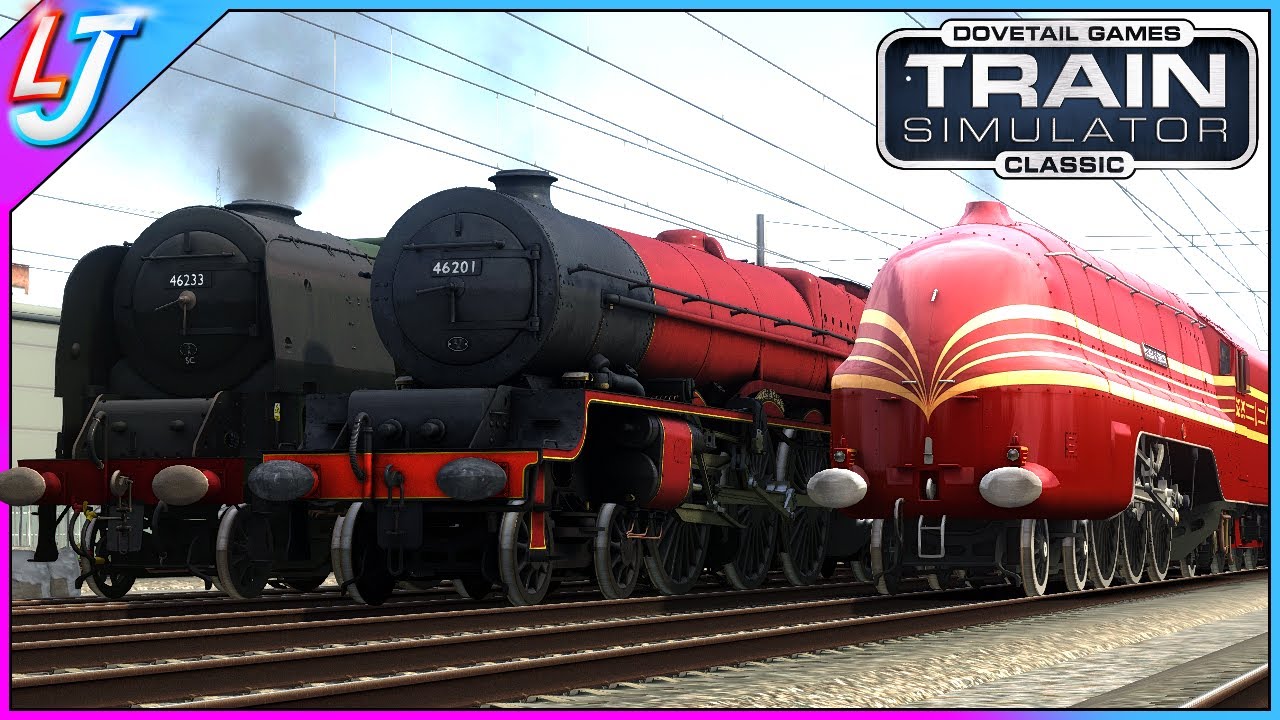 Train Simulator - Princess Class VS Coronation Class (RACE) - YouTube