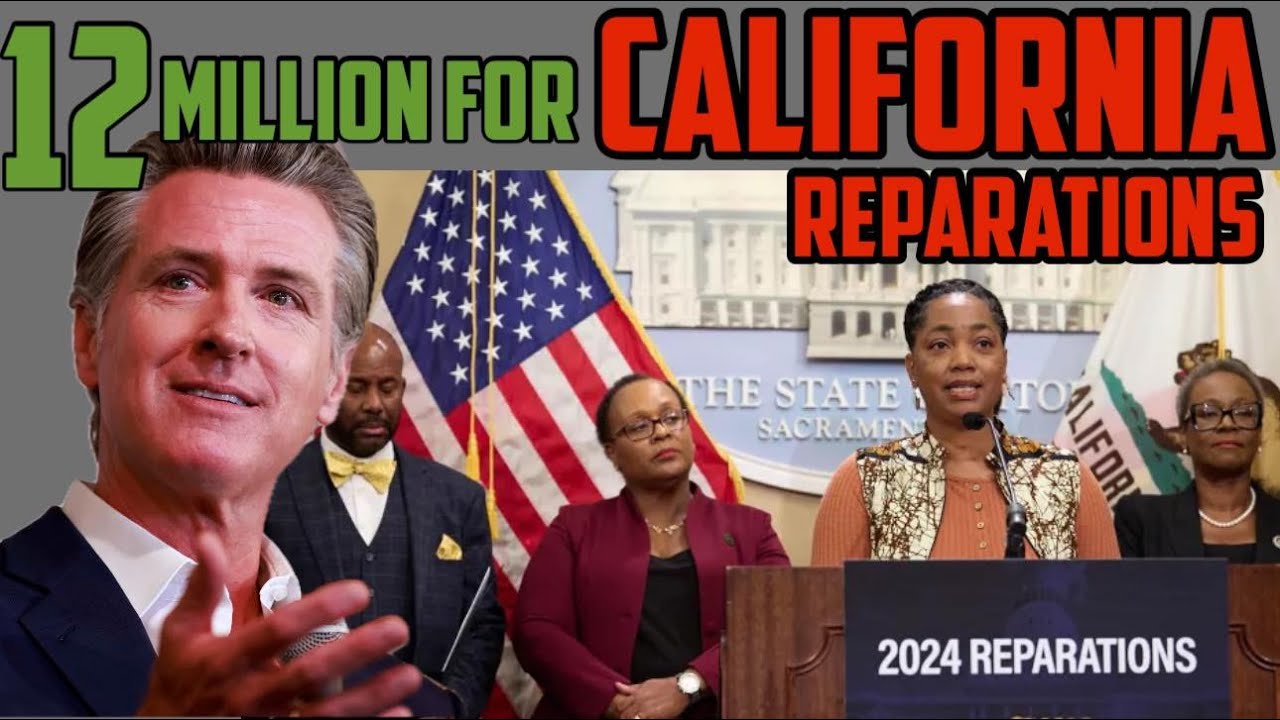 CALIFORNIA $12M FOR REPARATIONS PROGRAM! 😂😂😂as I said before Ill say it ...