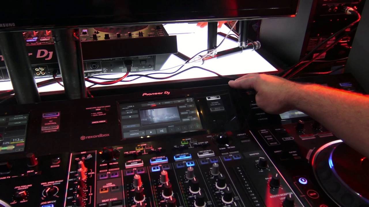 NEW Pioneer DDJ RZX at DJ Expo 2016 - YouTube