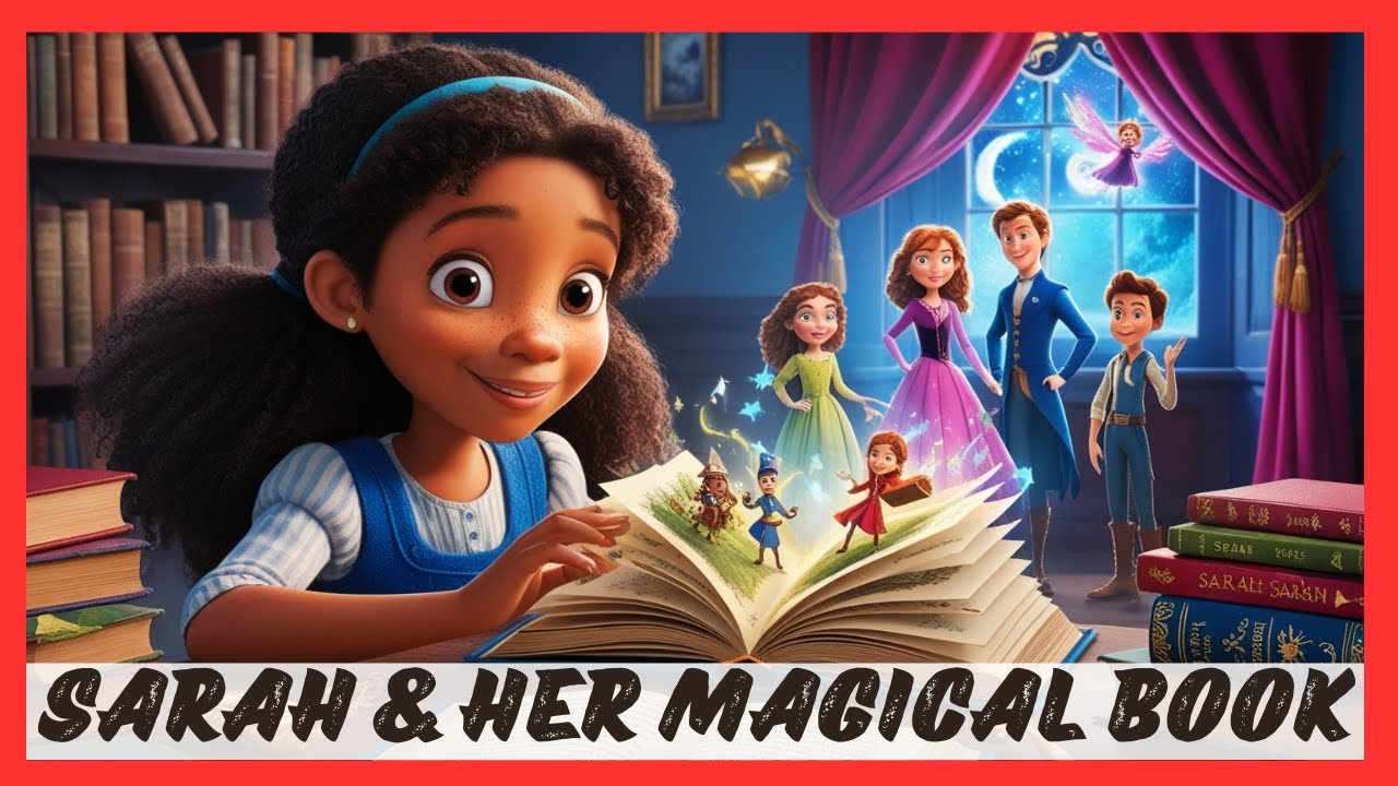Sarah & Her Magical Book - Kiddo Storytime - Bedtime Stories for Kids ...