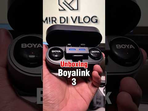 Boya Boyalink 3 Wireless Mic Unboxing