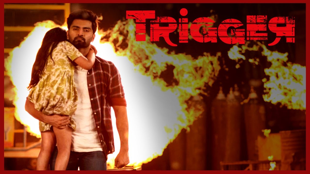 Trigger Movie Scenes | Atharvaa rescues Baby Dhikshita | Atharvaa | Tanya Ravichandran ...