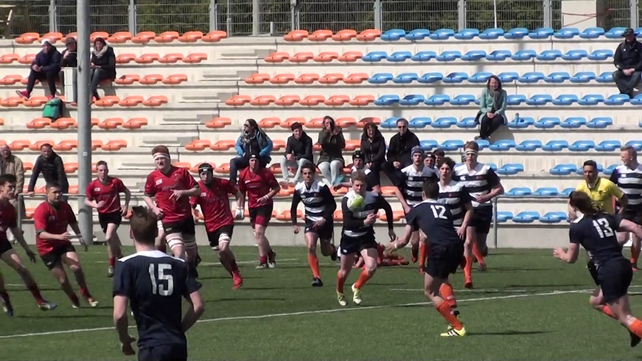 Rugby Nederland U17-Wales (1) - YouTube