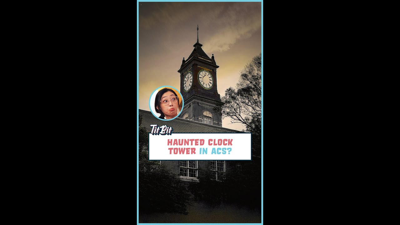 The story behind the hauntings of the ACS clock tower 😱 - YouTube