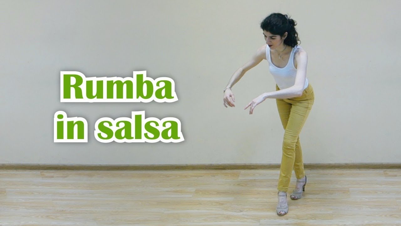 Rumba in salsa. Salsa lady style - YouTube