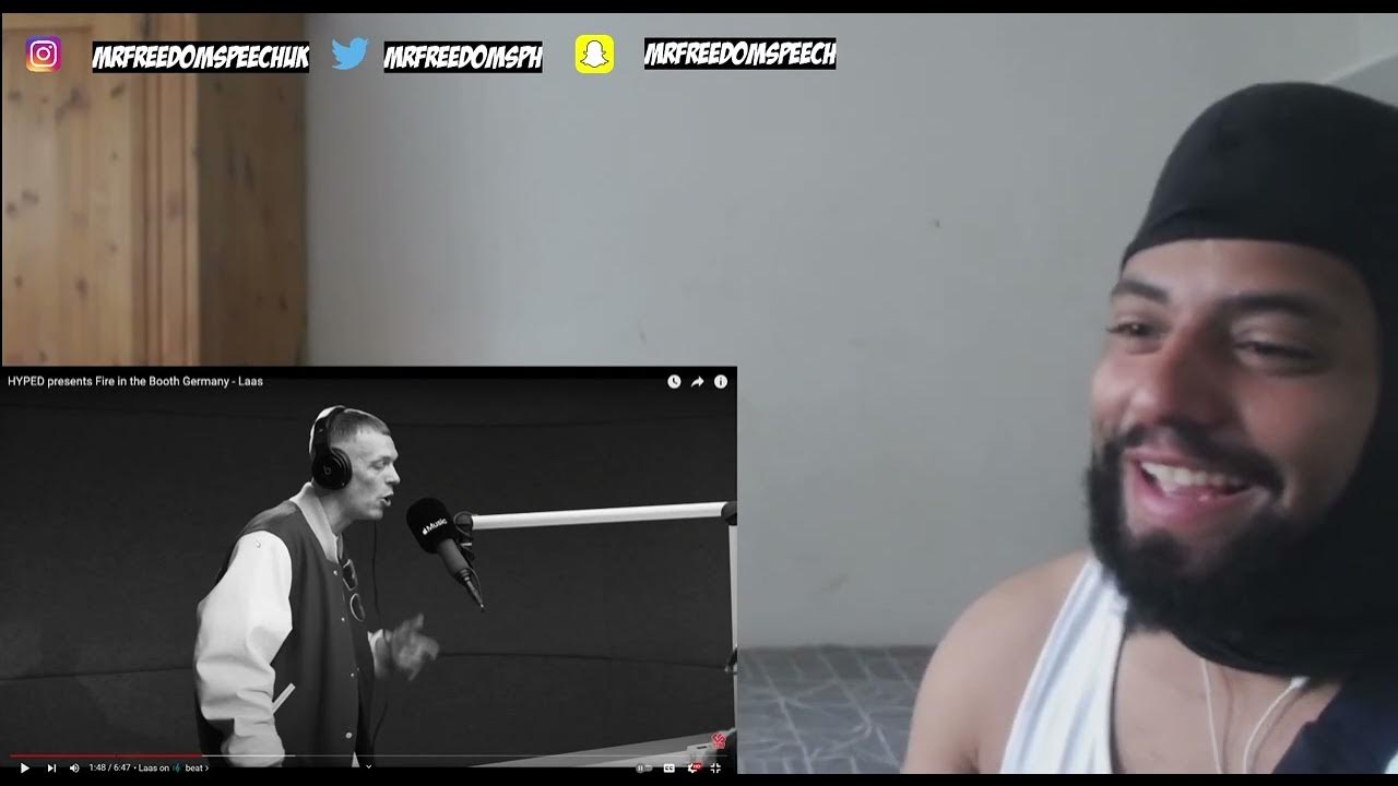 *UK🇬🇧REACTION* 🇩🇪 HYPED presents Fire in the Booth Germany - Laas German RAP - YouTube
