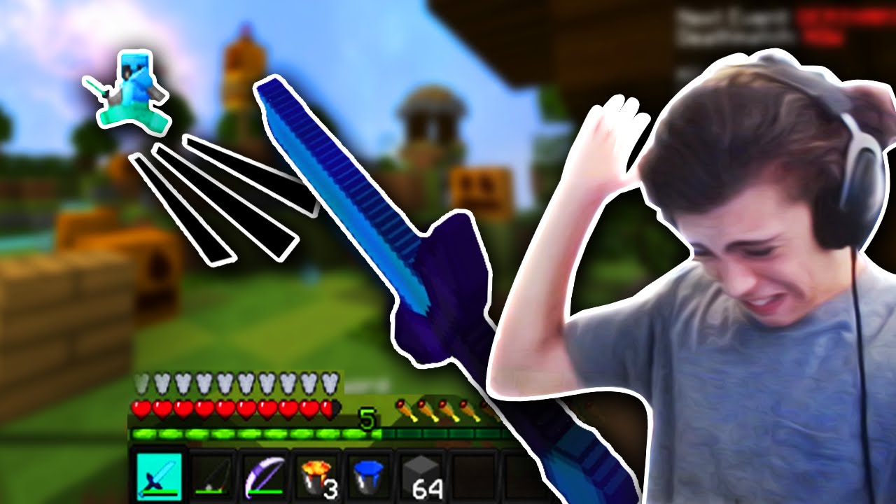 MOST OP SWORD IN MINECRAFT EVER (MINECRAFT Crazy SKYWARS PVP) - YouTube