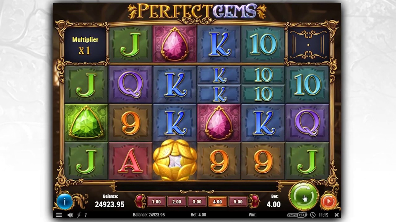 Today's Hit - Perfect Gems slot by Playn'GO | Gameplay - YouTube