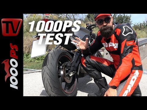 Pirelli Diablo Rosso III Test auf Landstraße, Grip, Temperatur, Laufleistung auf Street Triple RS