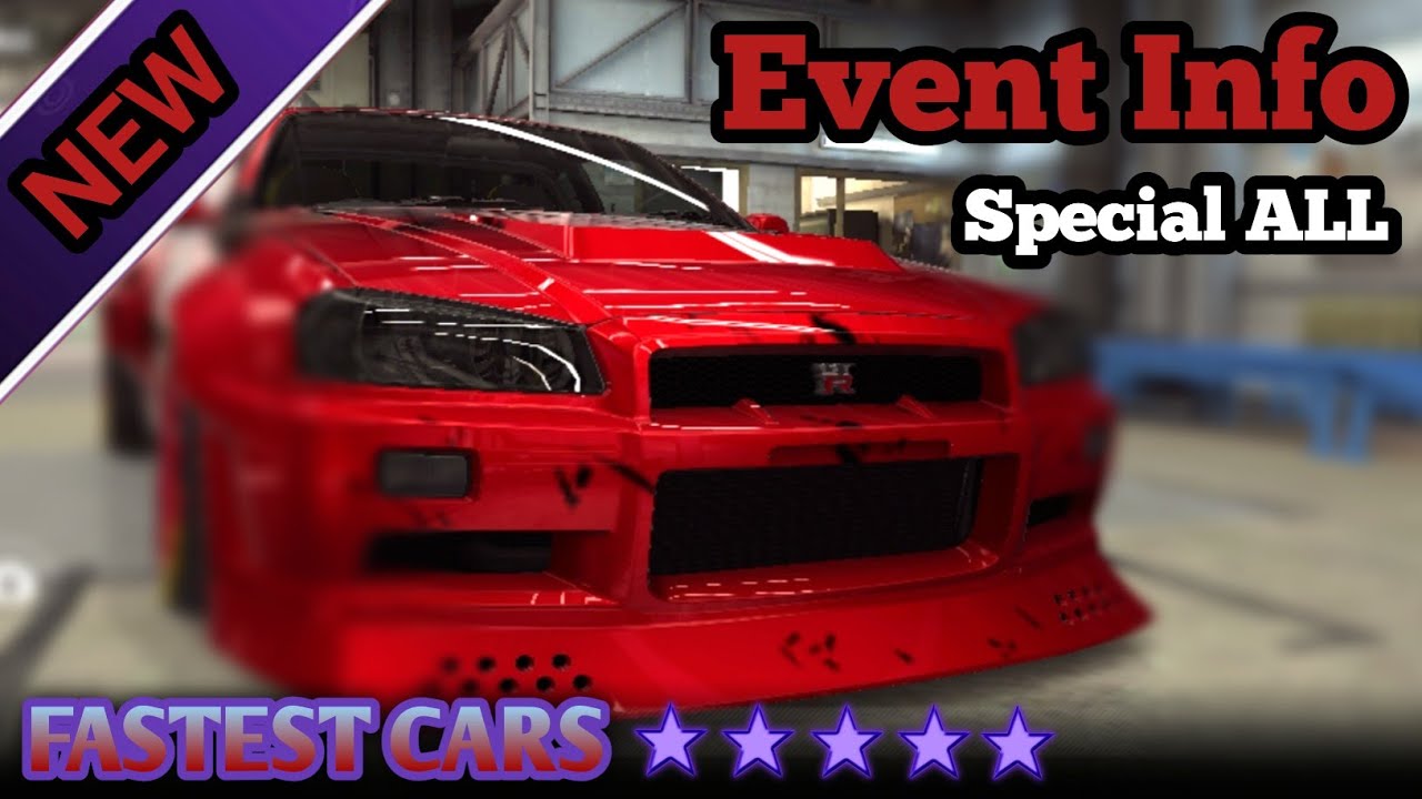 CSR2 - New Event Info | Championship Showdown - Special All New Fastest ...