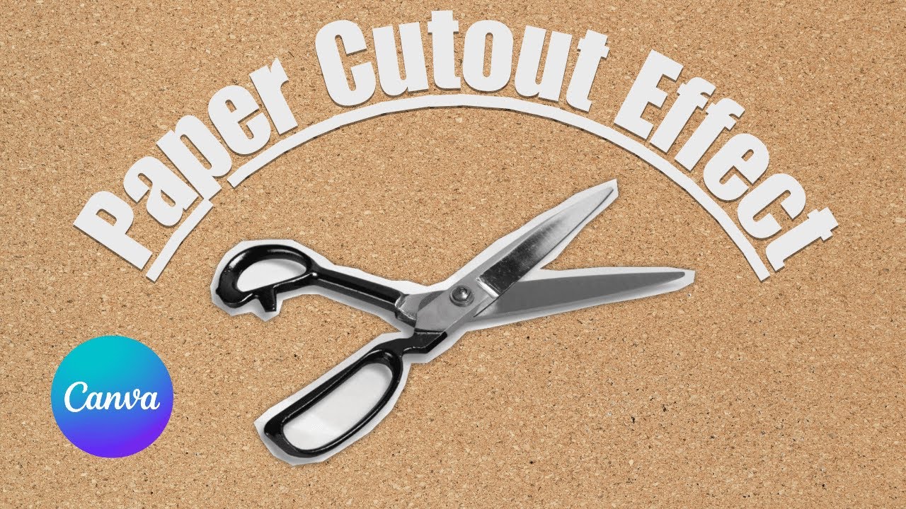 Paper Cutout Effect in Canva: Canva Tutorial: Canva Tips and Tricks ...