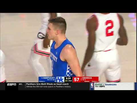 Nate Sestina 2019-2020 Season Makes - Kentucky - NCAA