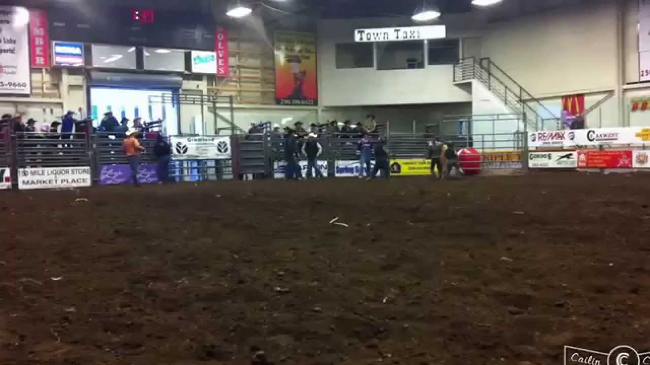 Flashback: Williams Lake Indoor Rodeo action April 2011 - YouTube