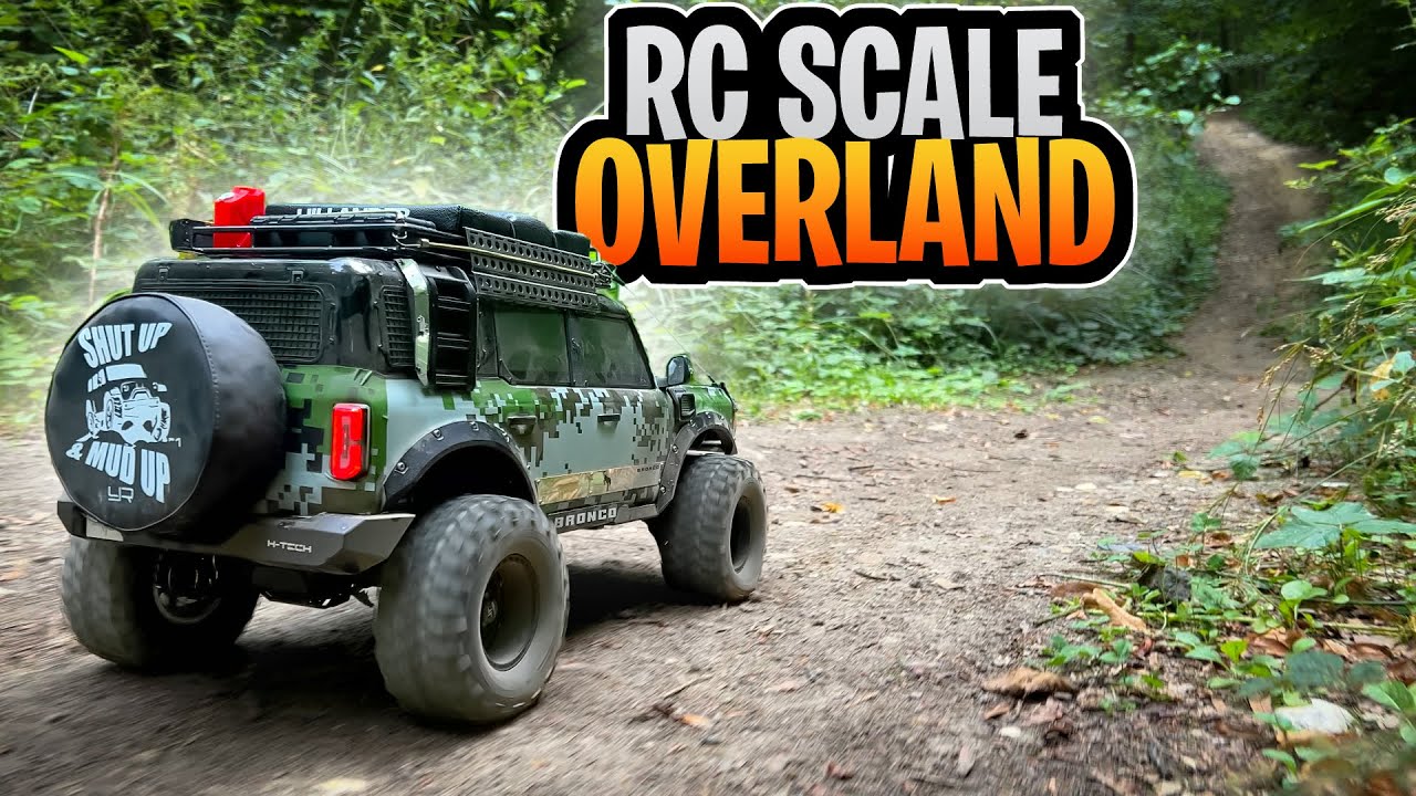 Rc Crawler TRX-4 2021 Bronco in H TECH Custom build eXpedition Overland ...