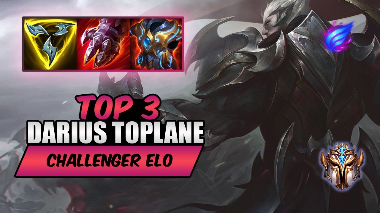 Wild Rift Darius TOP 3 - S13 rank game + build - YouTube