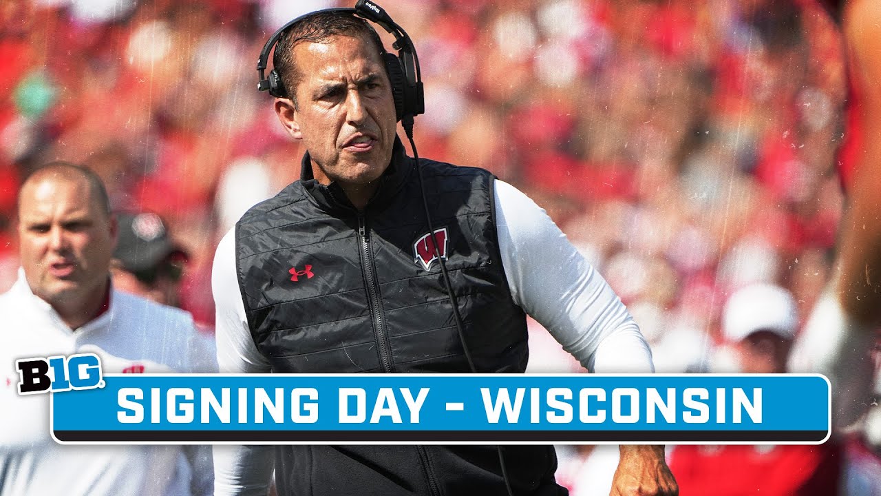 Wisconsin | 2023 National Signing Day | Big Ten Football - YouTube