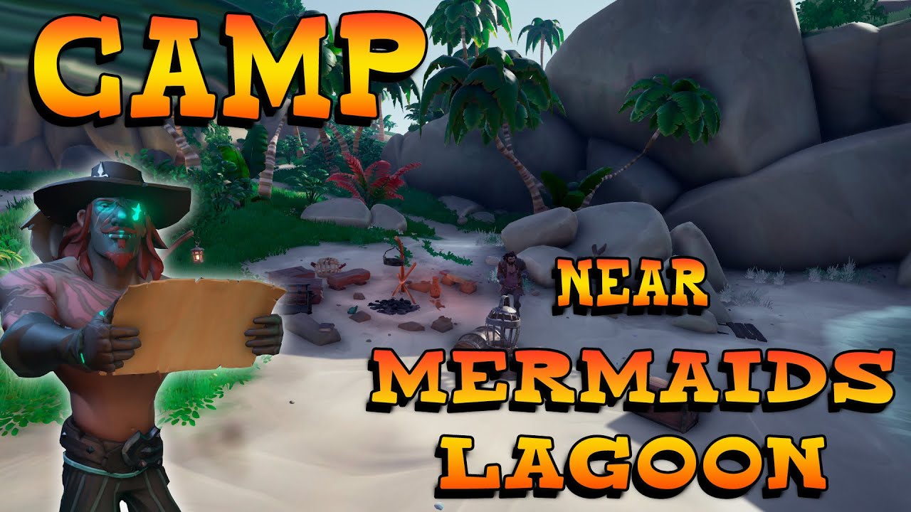 Camp near Mermaid’s Lagoon, Mermaid’s Hideaway - YouTube