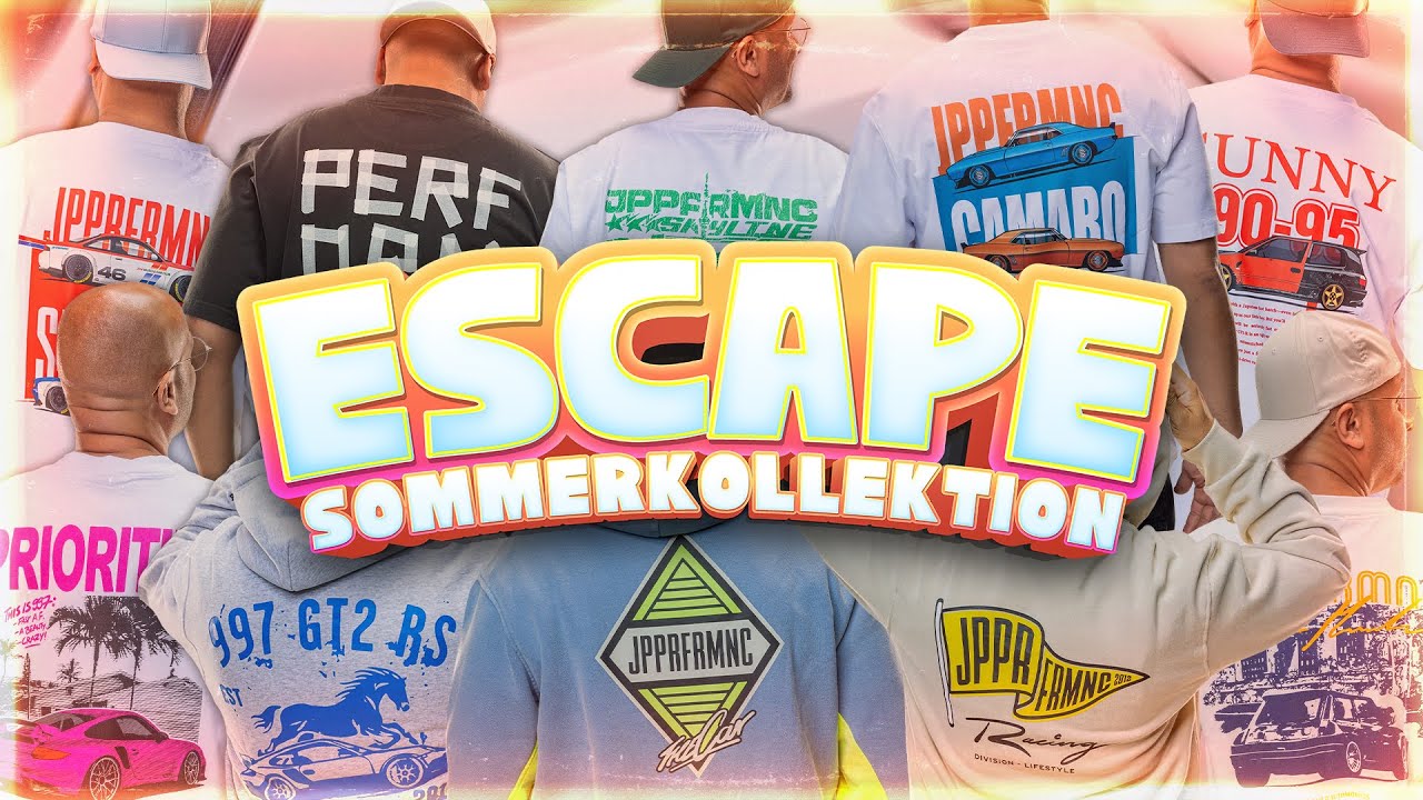 JP Performance - ESCAPE - SOMMERKOLLEKTION! | JP Clothing - YouTube