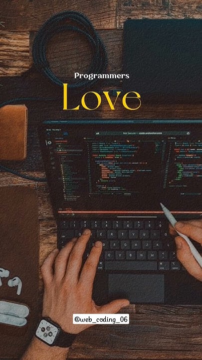 Programmers Love ️ #coding #webdeveloper #programmer #love - YouTube