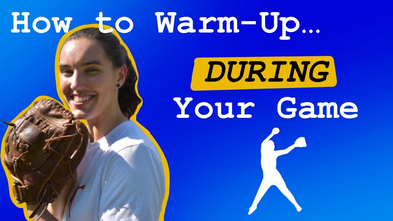 QUICK warm-up routine for softball pitchers who need to get ready FAST ...