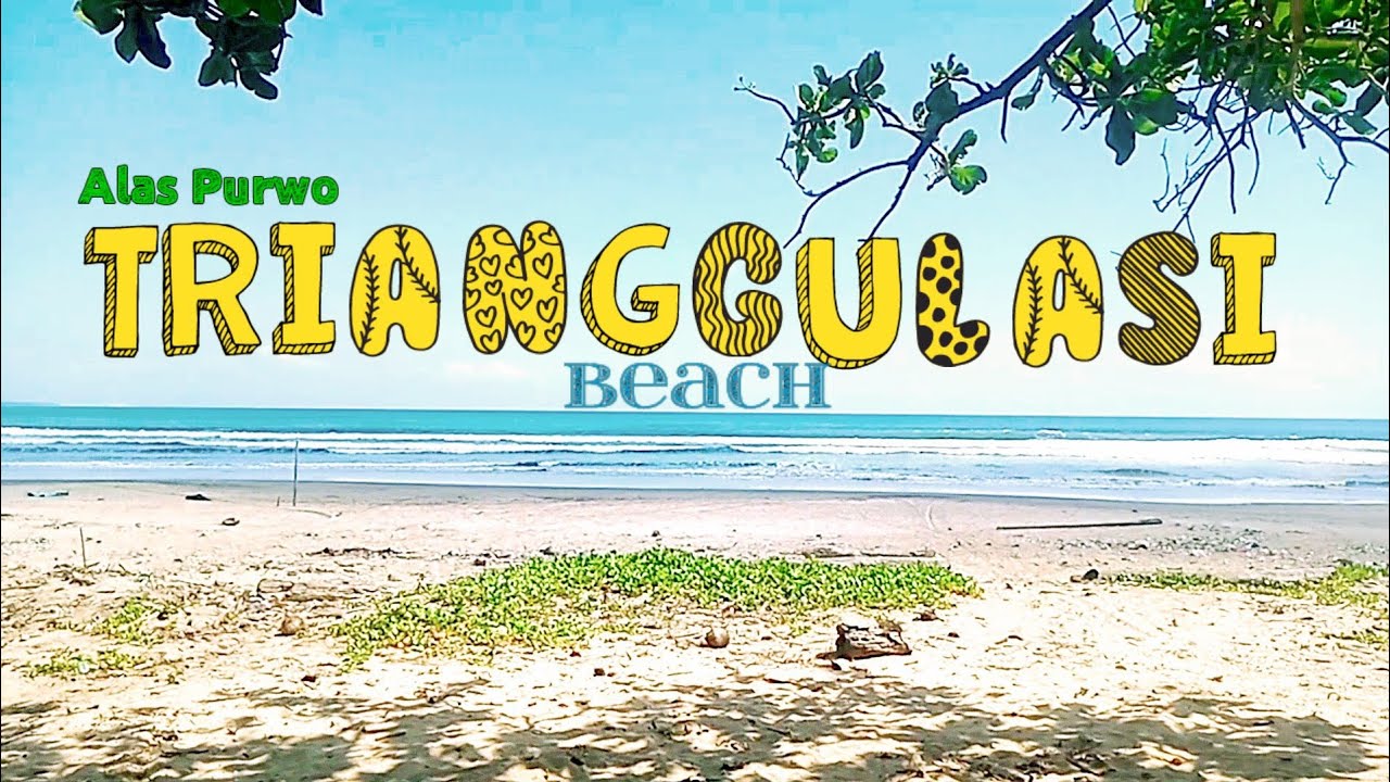 Trianggulasi beach Alas Purwo - YouTube