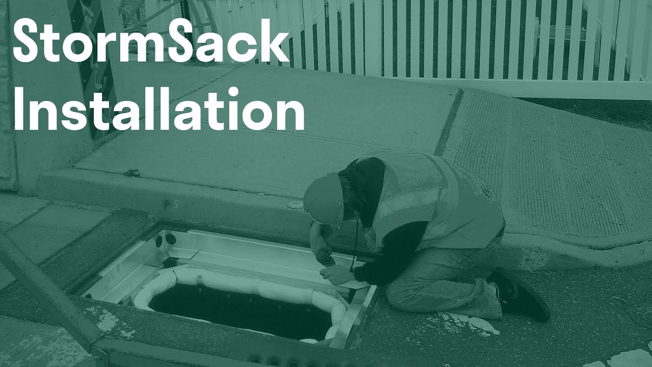 StormSack Installation - YouTube