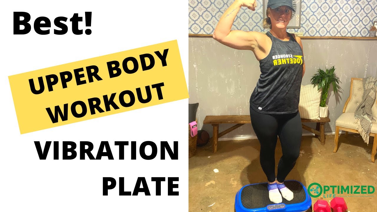 Best Upper Body Workout On Vibration Plate - YouTube
