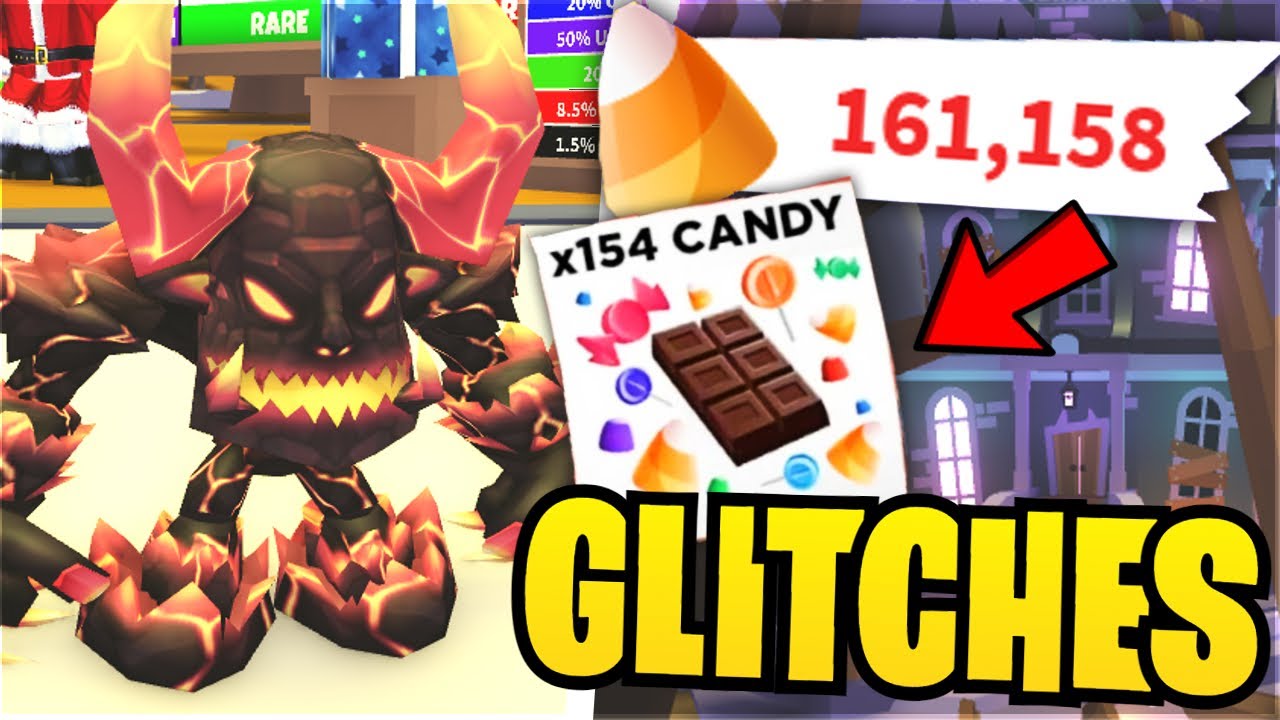 Minigame GLITCHES For INFINITE Candy 😱 | Adopt Me Update - YouTube