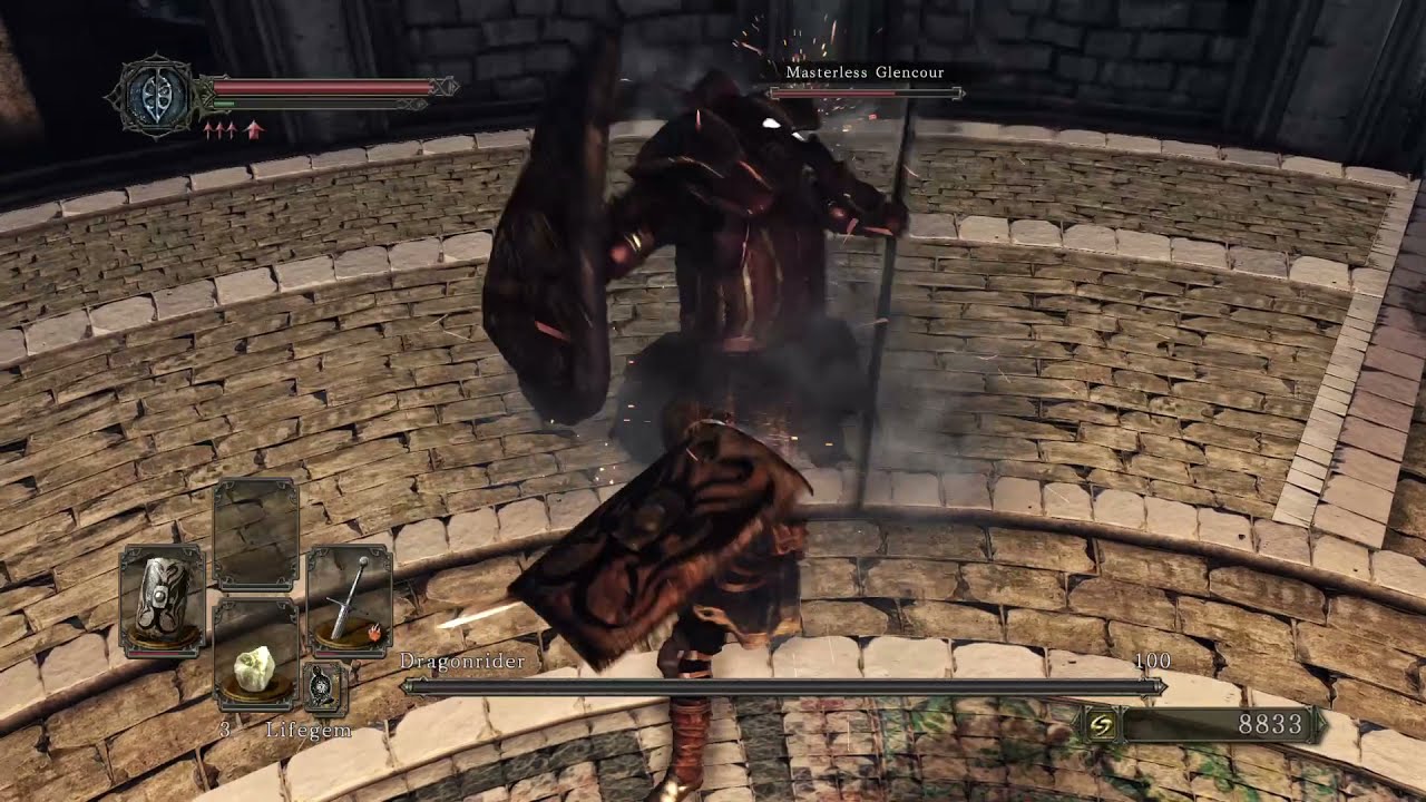 Dark Souls 2: Dragon Rider Boss - YouTube