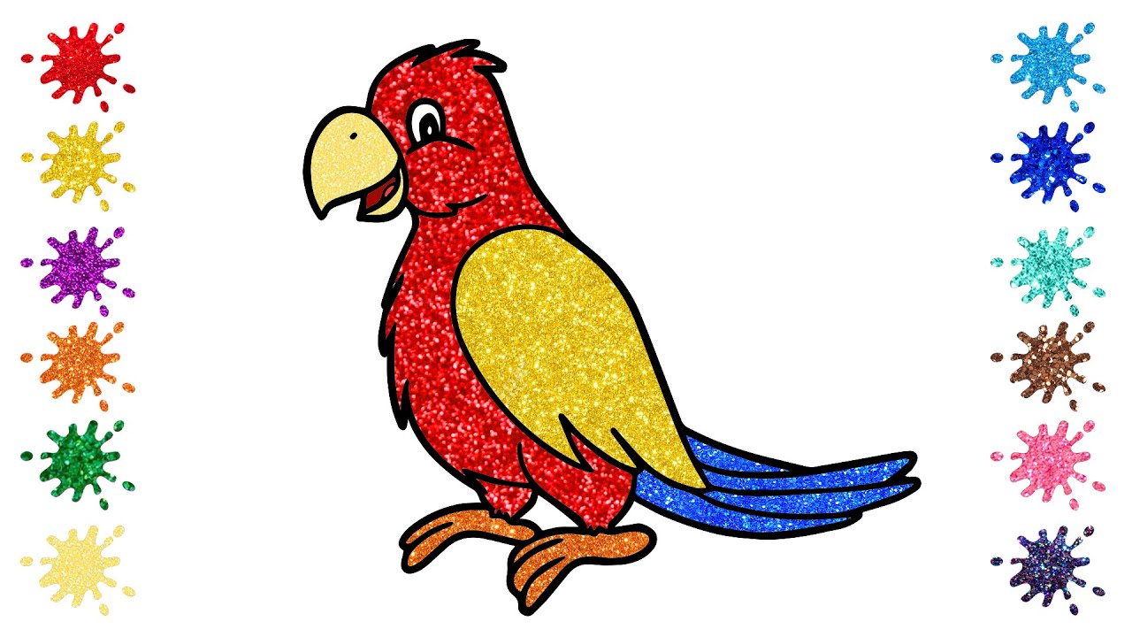 How to draw a parrot | How to draw a parrot step by step | How to draw ...