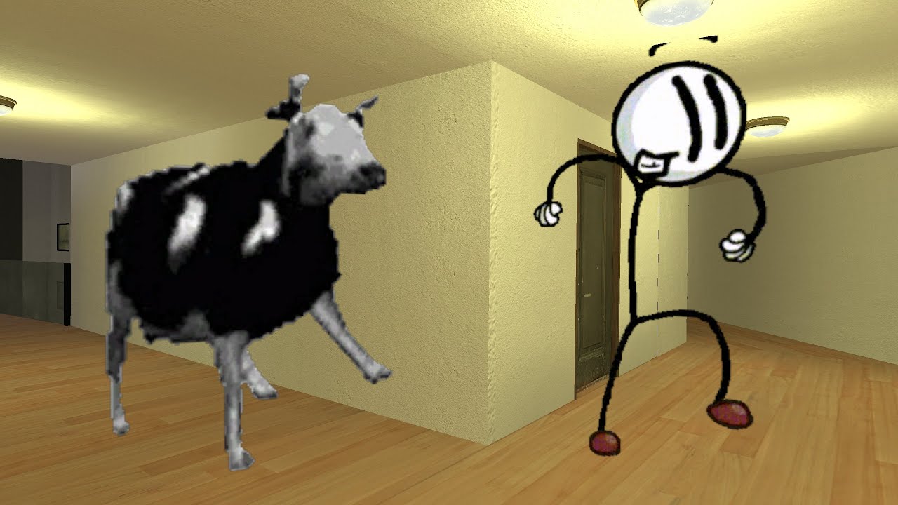 Henry Stickmin And Polish Cow Nextbot Gmod - YouTube