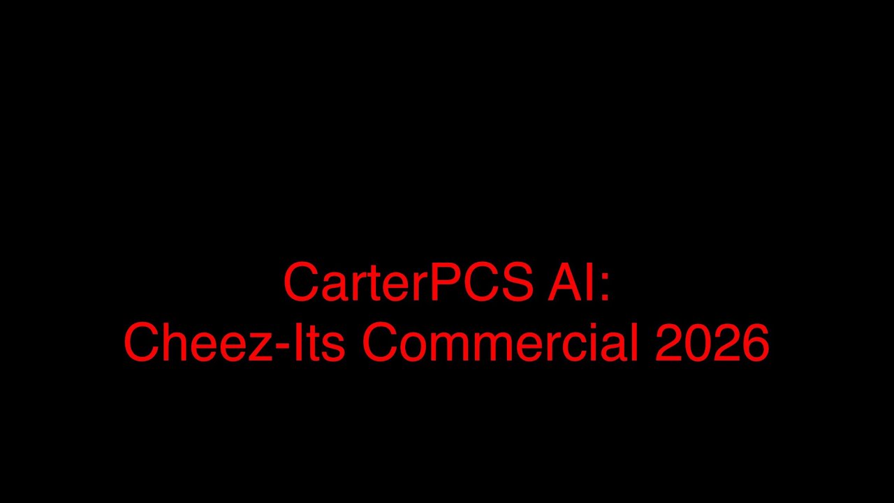 CarterPCS AI: Cheez-Its Commercial 2026 - YouTube