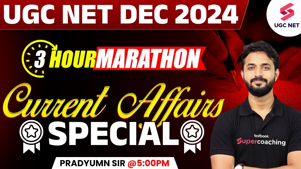 UGC NET Paper 1 | Current Affairs For UGC NET 2024 | UGC NET Paper 1 ...
