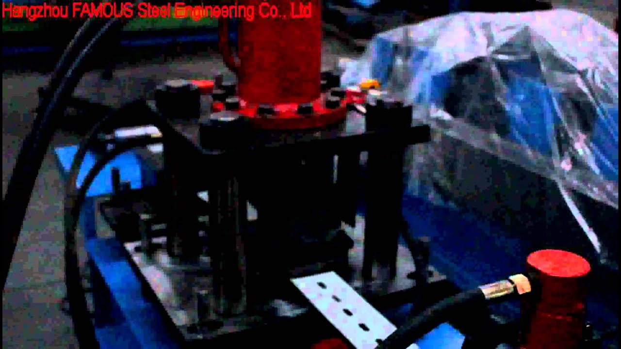 C channel punching for machine2 0 - YouTube