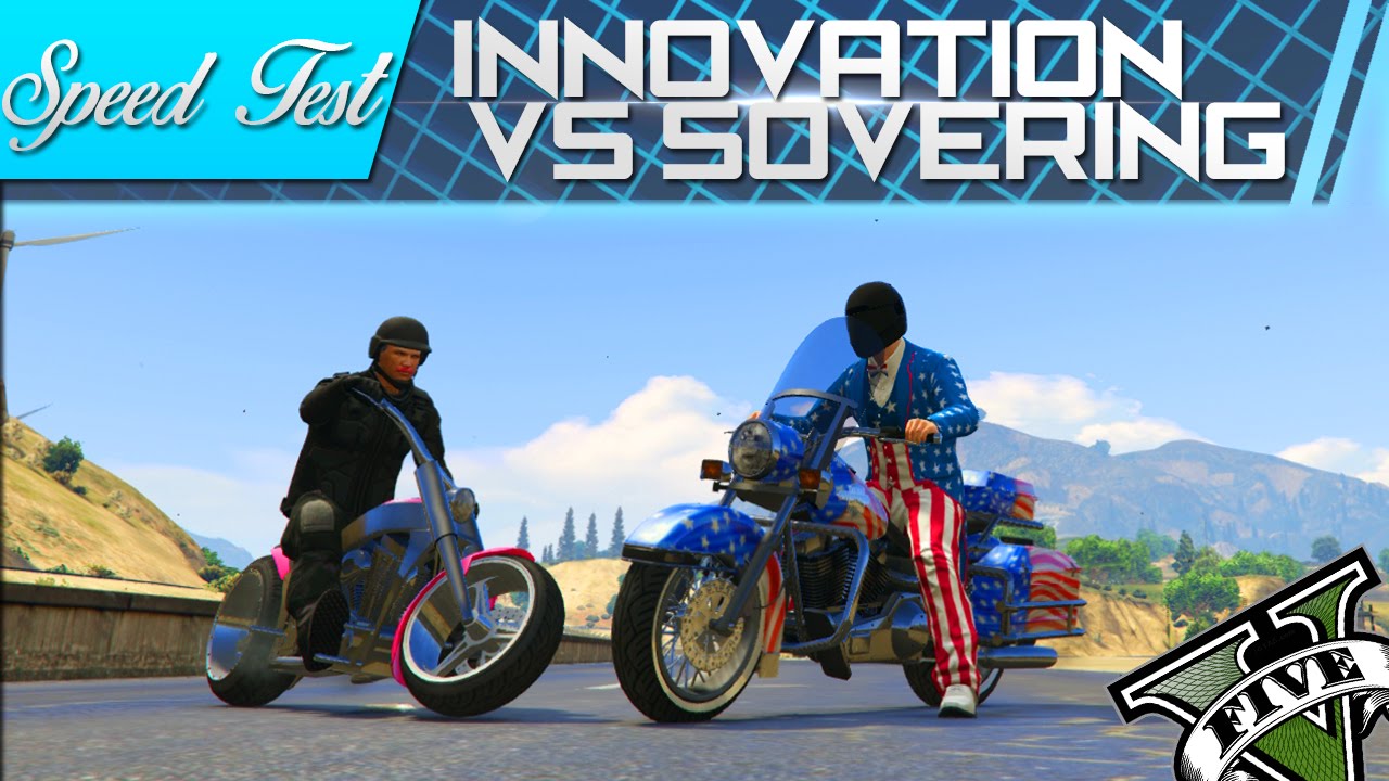 GTA V - RACHAS SPEED TEST #76 - INNOVATION Vs. SOVERING - QUEM GANHA ...